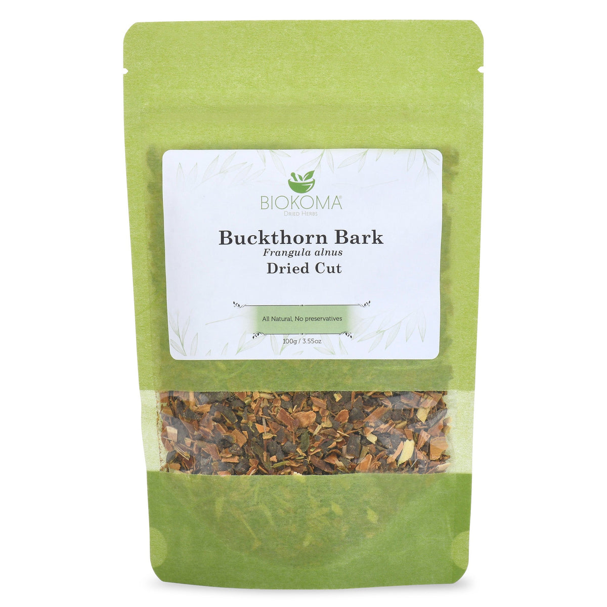Buckthorn Bark Herbal Tea - Frangula Alnus Dried Cut 100g – BIOKOMA ...