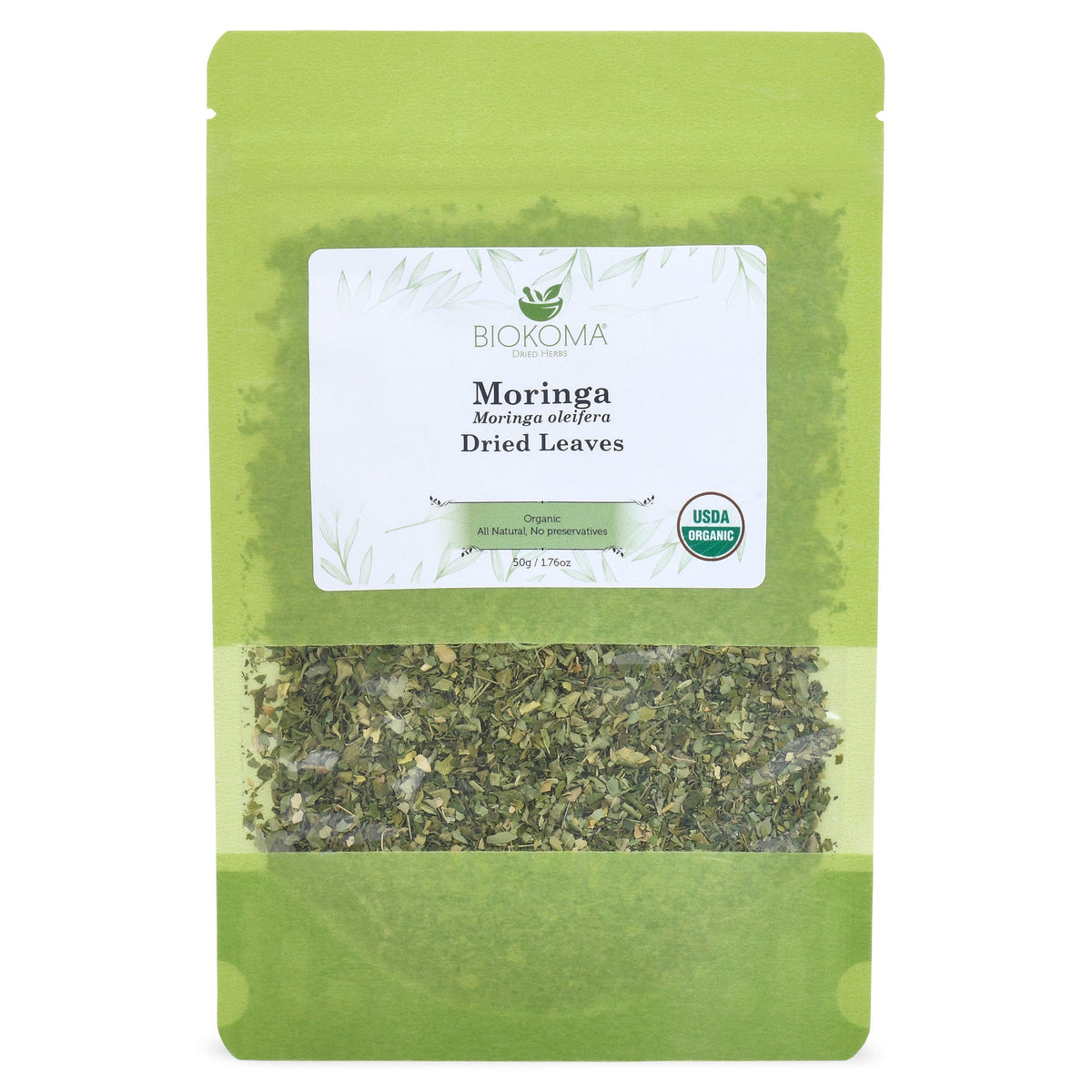 Moringa Herbal Tea: Dried Leaves from Moringa Oleifera – BIOKOMA ...